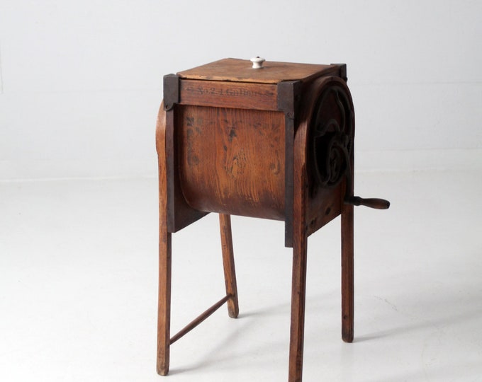 Antique Butter Churn, Wooden Butter Churn, Farmhouse Kitchen Decor - Etsy