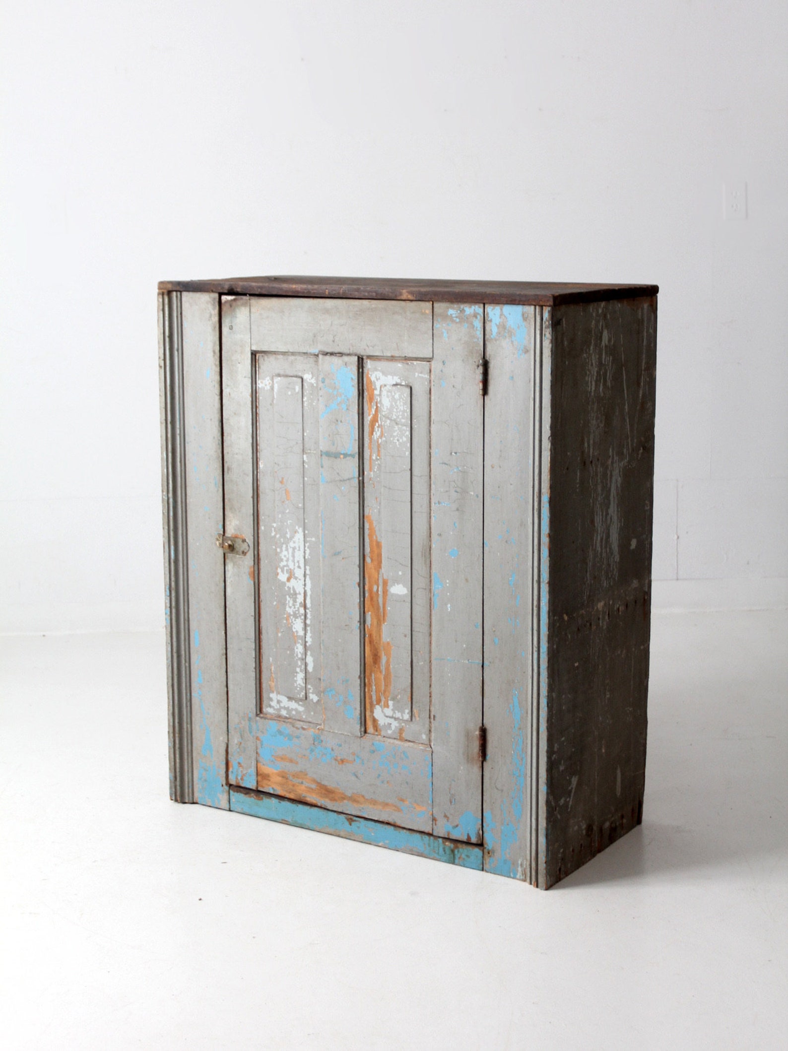Antique Rustic Farmhouse Cupboard Cabinet - Etsy