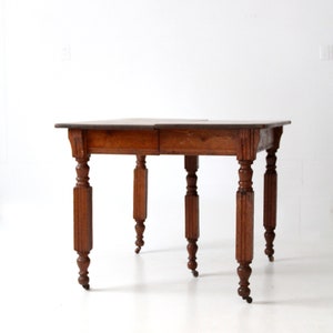 Antique Five Leg Dining Table - Etsy