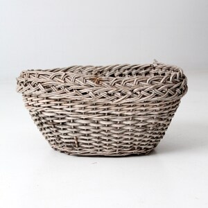 Antique Wicker Basket - Etsy