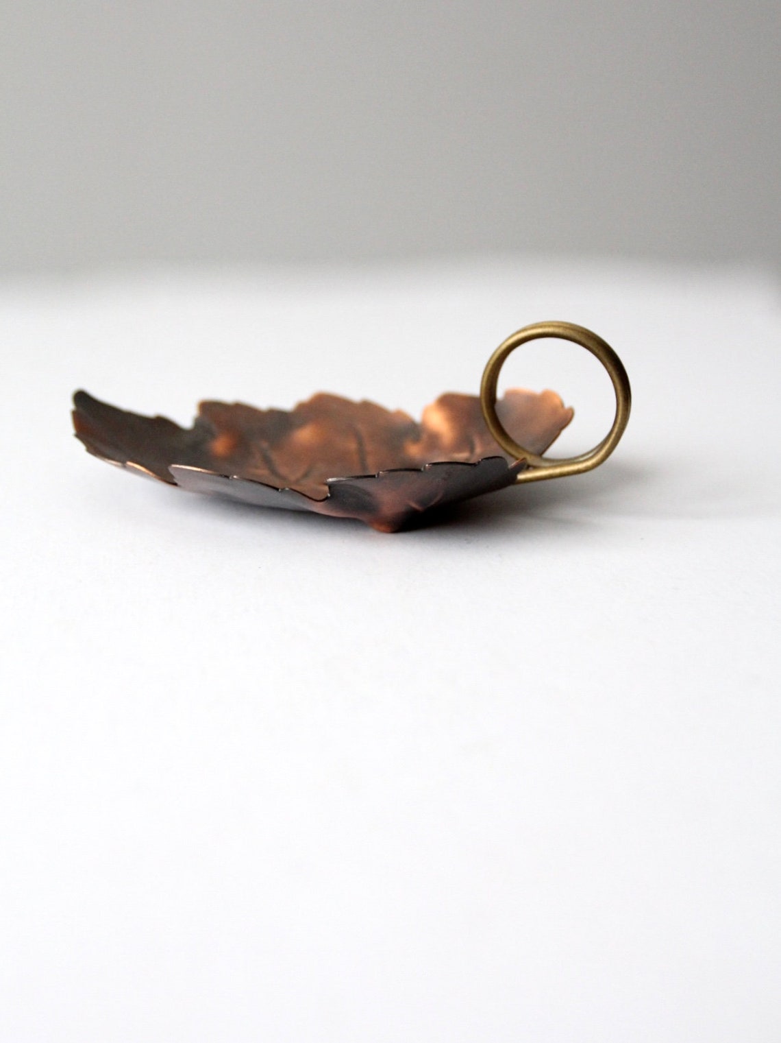 Vintage Coppercraft Guild Copper Leaf Dish - Etsy