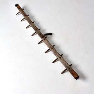 Antique Spike Tooth Harrow, Primitive Farm Tool - Etsy