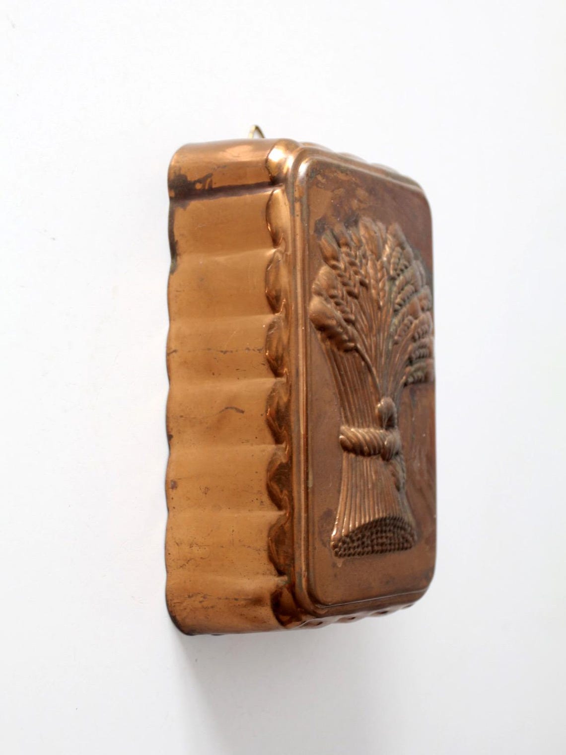 Vintage Copper Mold, Sheath of Wheat Design - Etsy