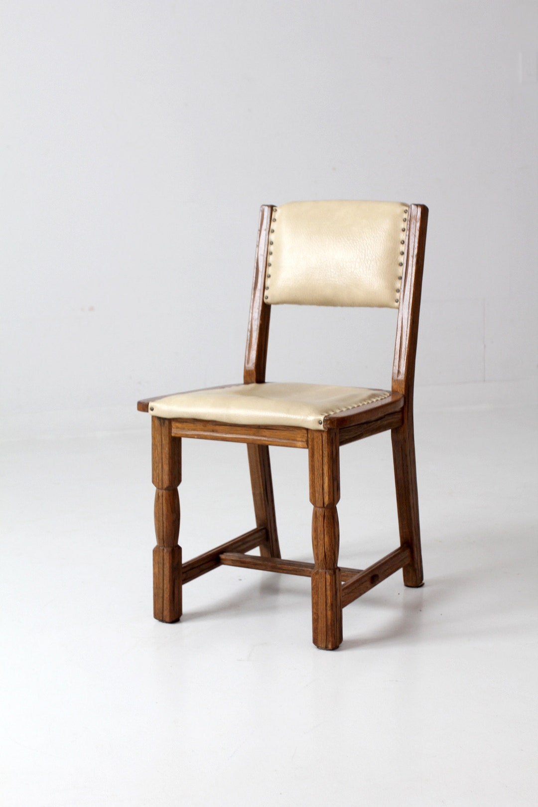 Vintage Mission Style Side Chair - Etsy