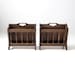 Vintage Leick Wooden Magazine Stands, End Racks Pair - Etsy