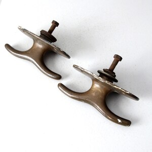 Vintage Brass Boat Cleats, Nautical Hardware - Etsy