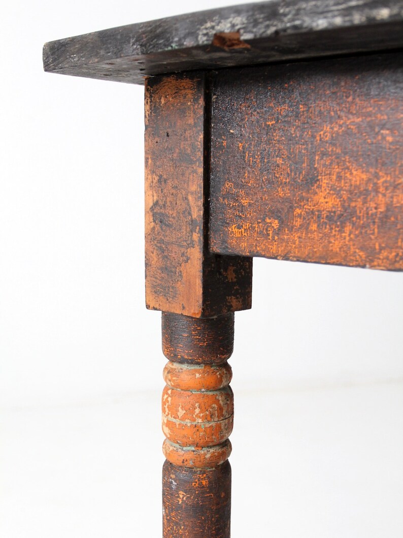 Antique Primitive End Table With Drawer | Etsy