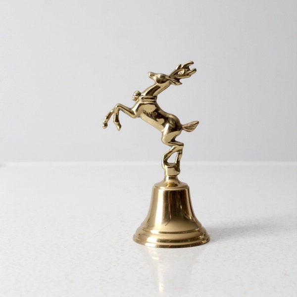 Brass Reindeer - Etsy