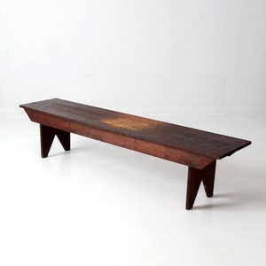 Antique Primitive Farmhouse Bench - Etsy