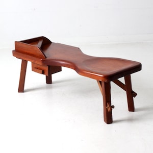 Antique Primitive Cobblers Bench, Folk Art Side Table - Etsy