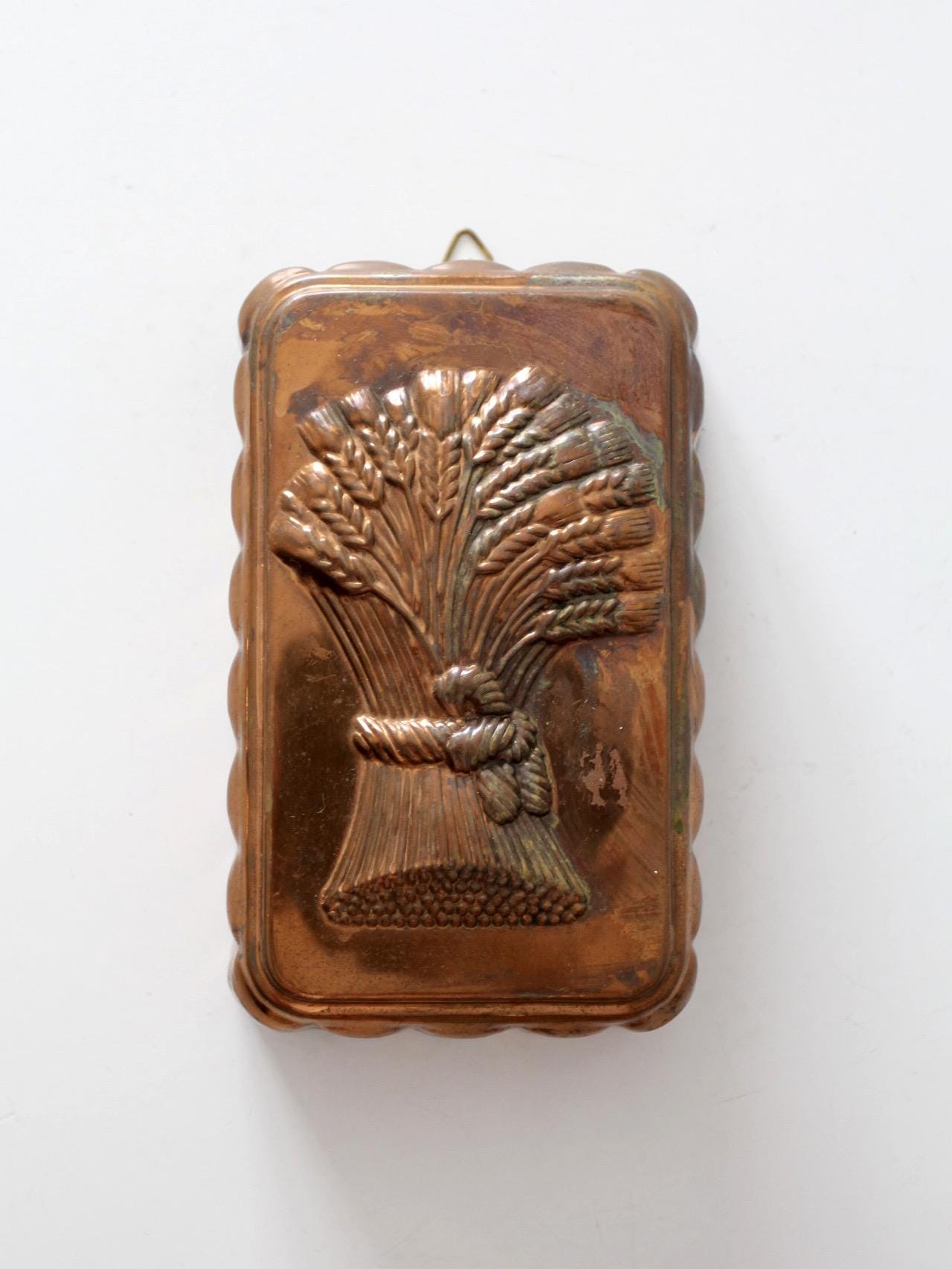 Vintage Copper Mold, Sheath of Wheat Design - Etsy