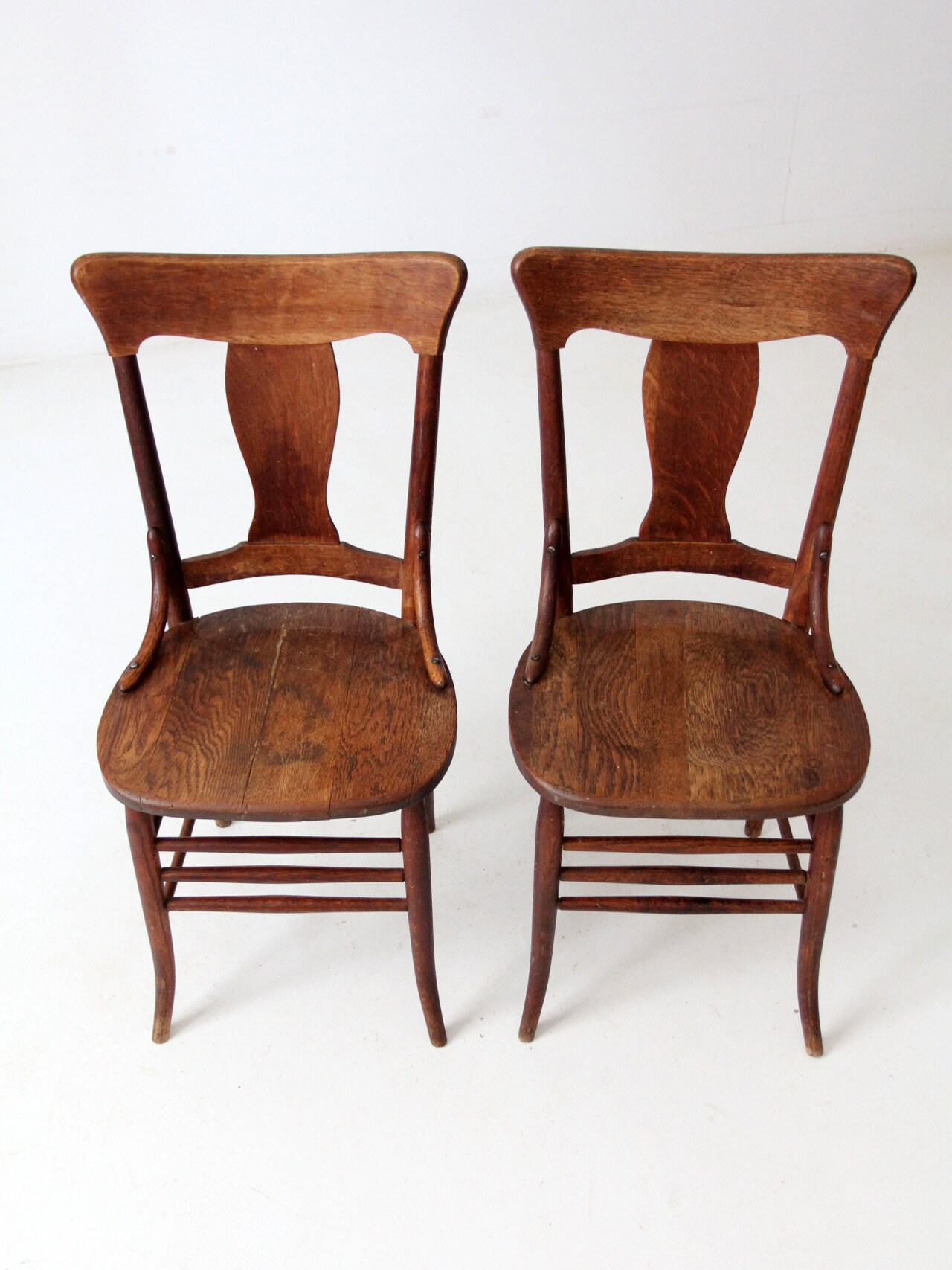 Antique Murphy Chair Company Dining Chairs Pair - Etsy