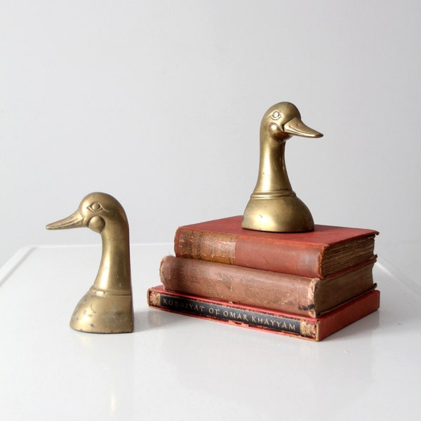 Brass Bookends - Etsy