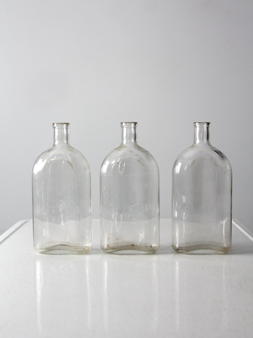 Vintage Pyrex Apothecary Bottle Collection, 3 Large Bottles - Etsy