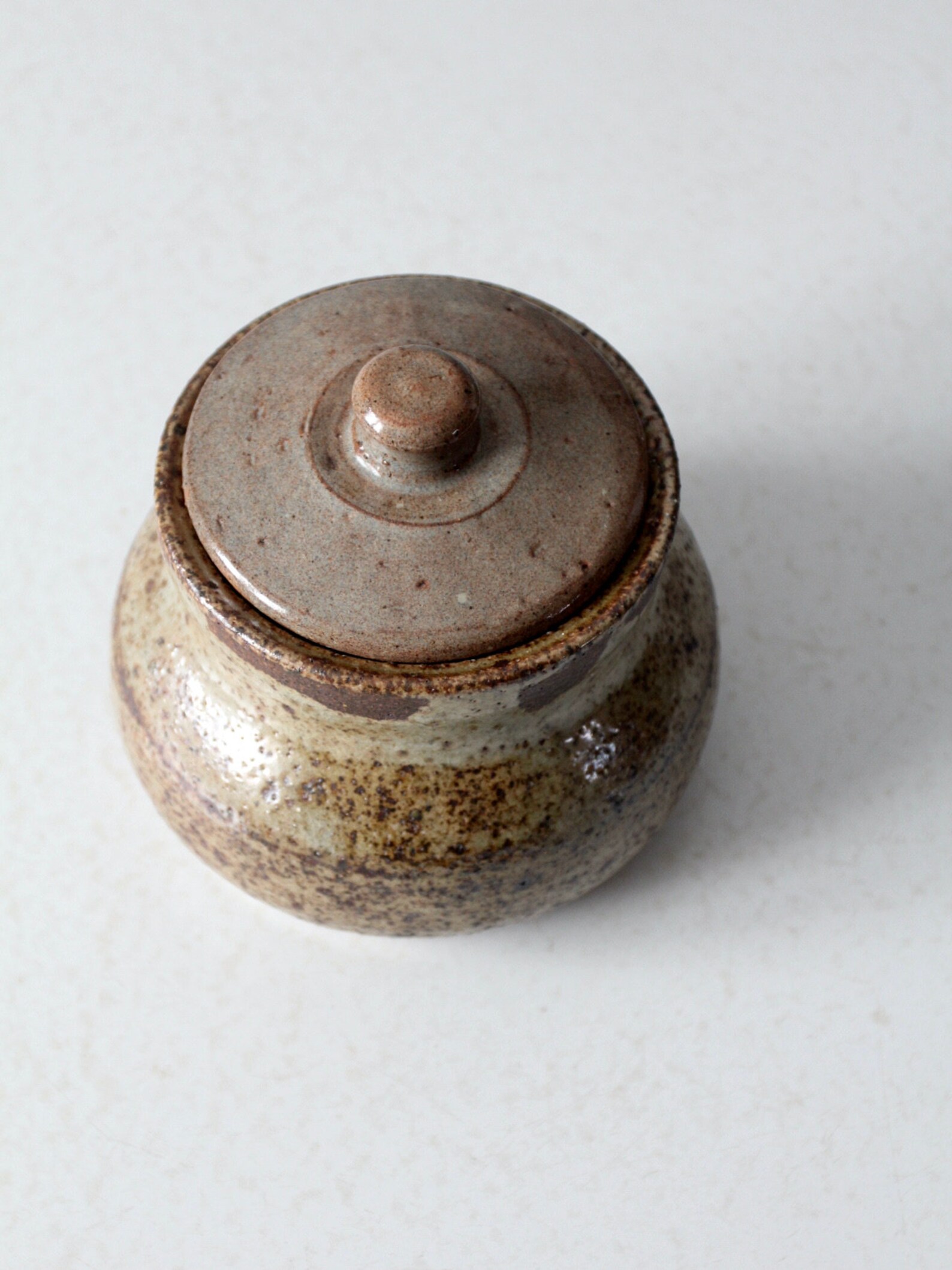 Vintage Signed Studio Pottery Jar - Etsy