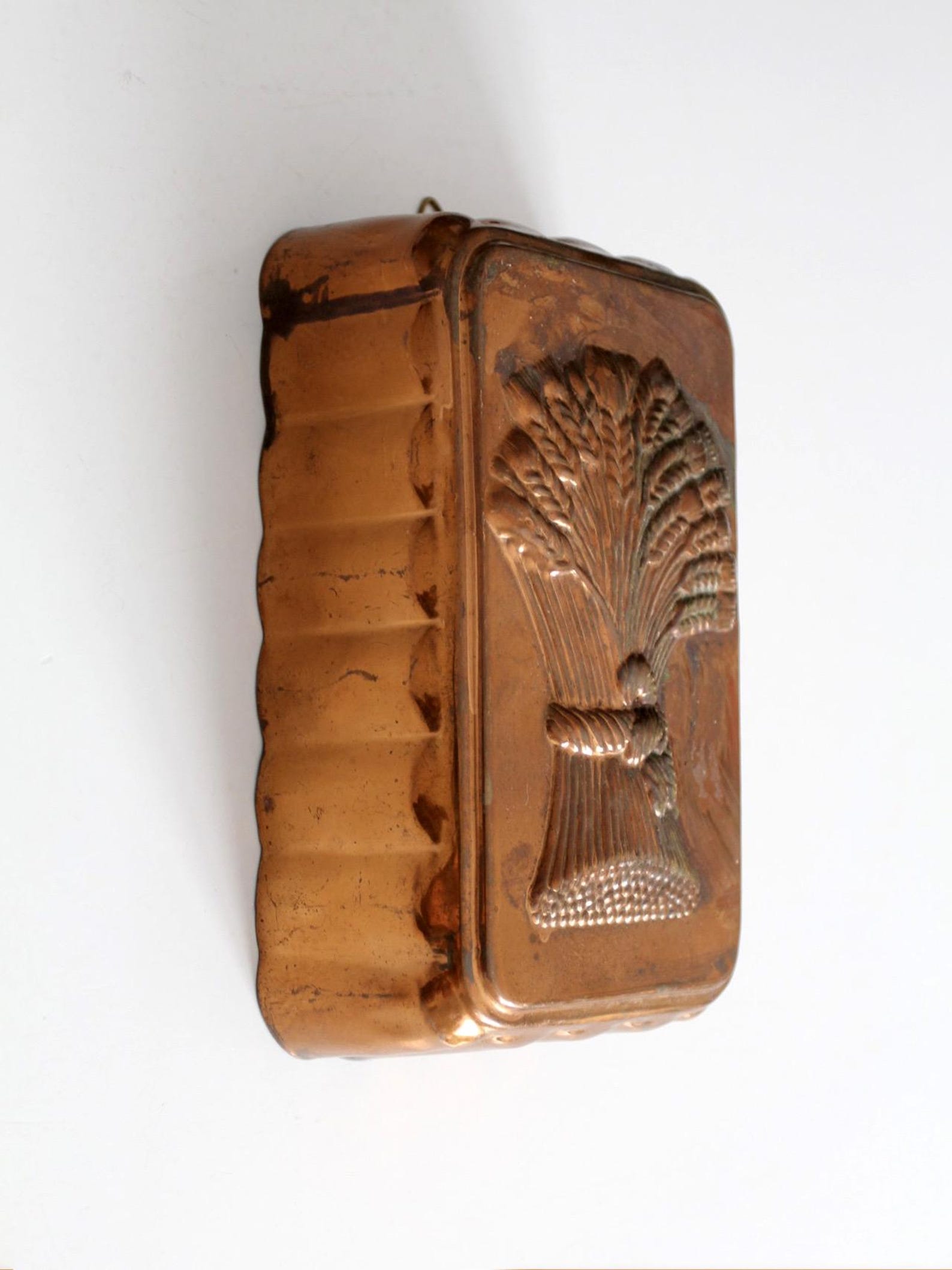 Vintage Copper Mold, Sheath of Wheat Design - Etsy