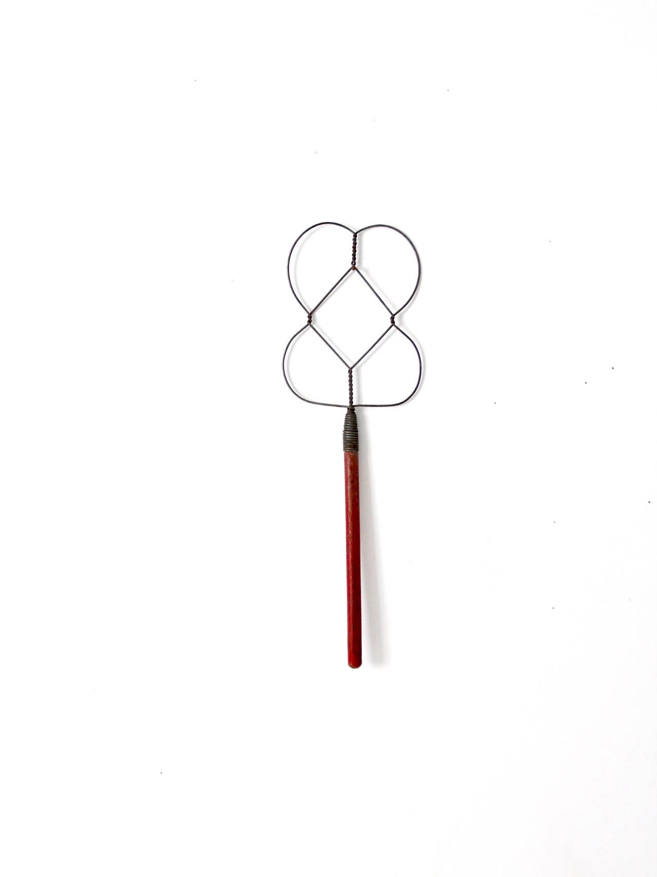 Antique primitive rug beater rustic country decor | Etsy