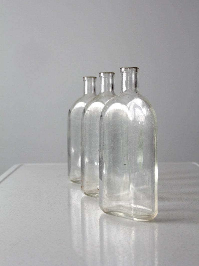 Vintage Pyrex Apothecary Bottle Collection 3 Large Bottles | Etsy