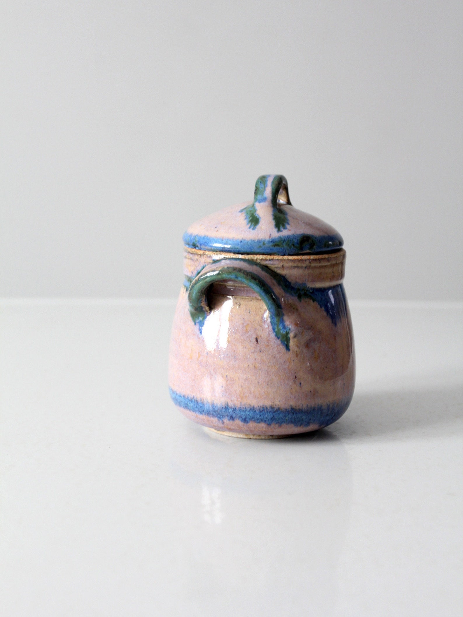 Vintage Studio Pottery Jar - Etsy