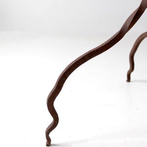 Antique Wrought Iron Table - Etsy