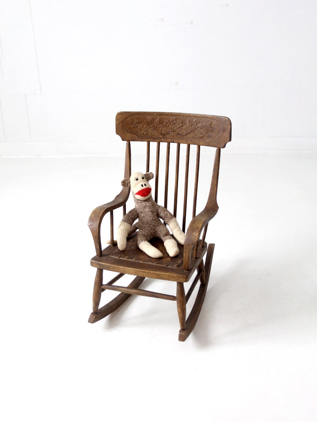 Antique Children's Rocking Chair - Etsy