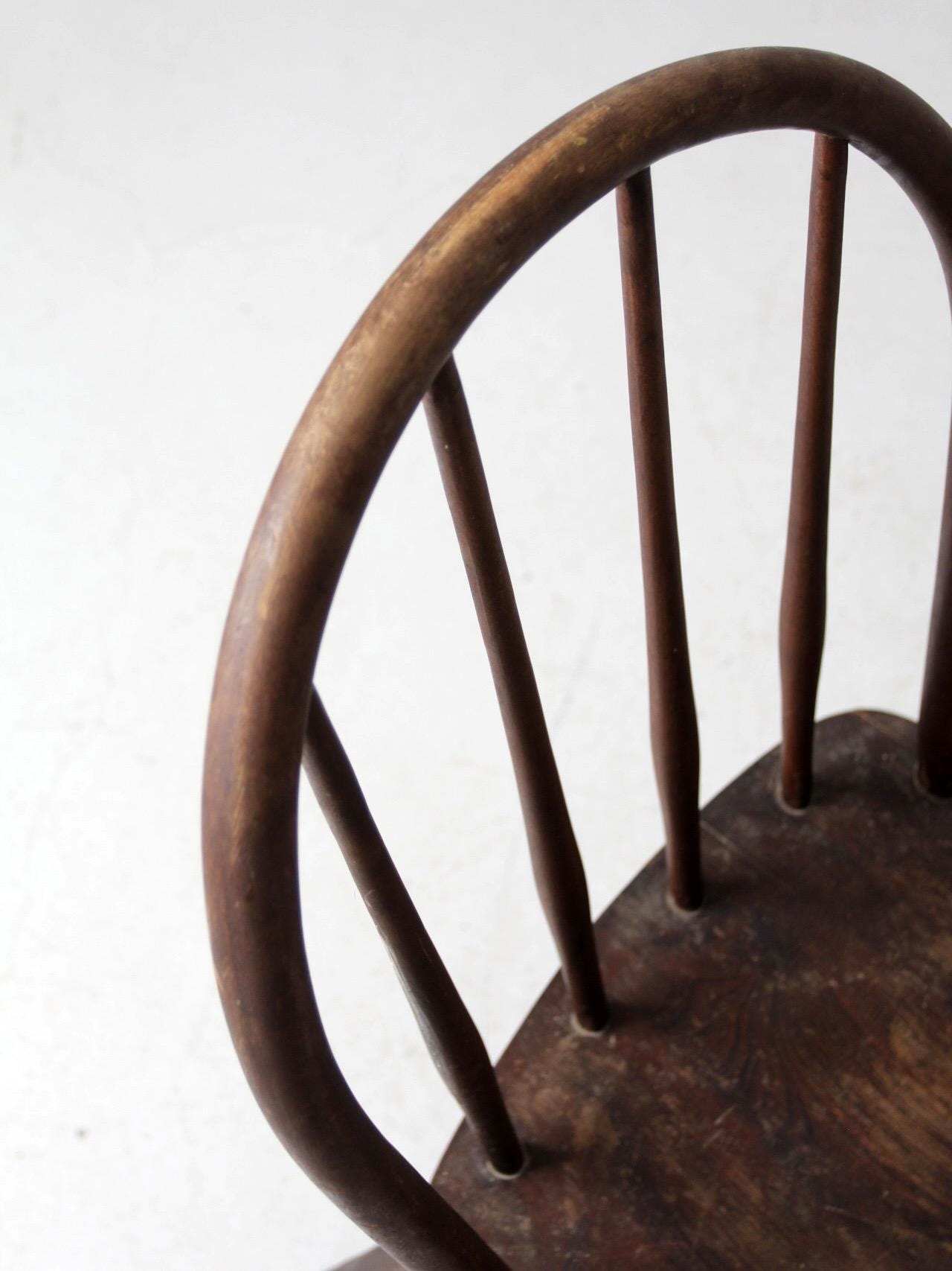 Antique Bow Back Windsor Chair - Etsy