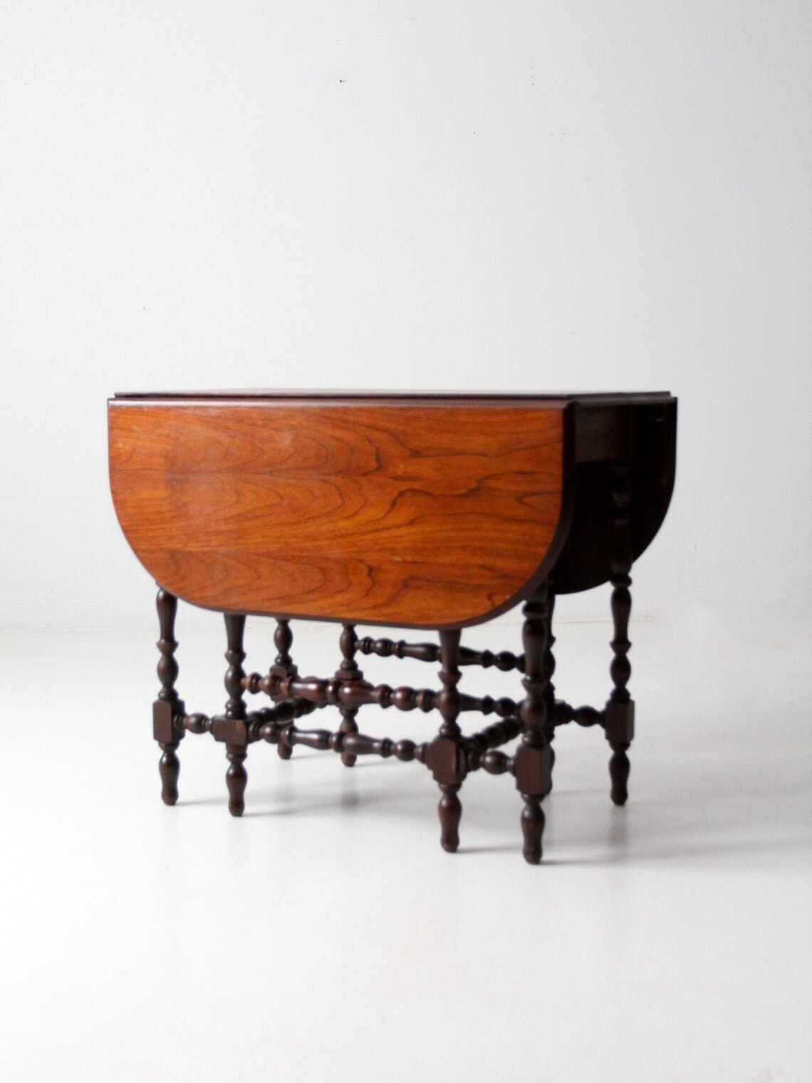 Vintage Drop Leaf Table With Jefferson Woodworking Slide Extension - Etsy