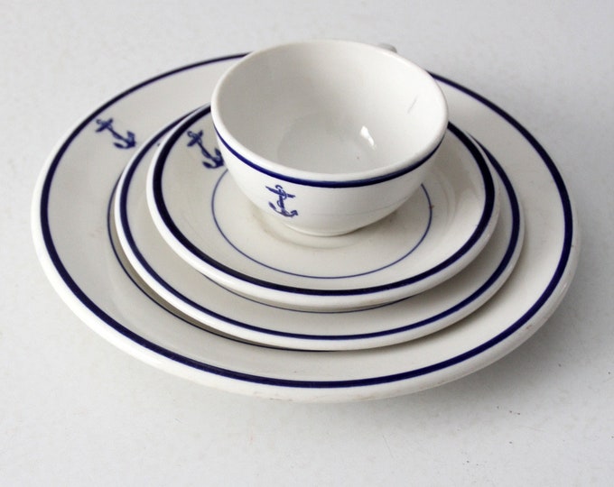 Vintage Shenango China US Navy Mess Wardroom Officer Dinnerware Set of ...