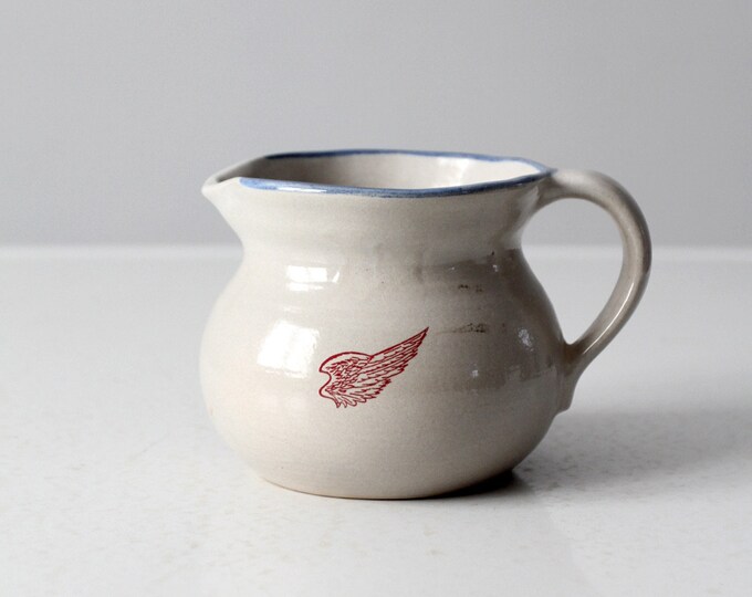 Vintage Red Wing Stoneware Pitcher - Etsy