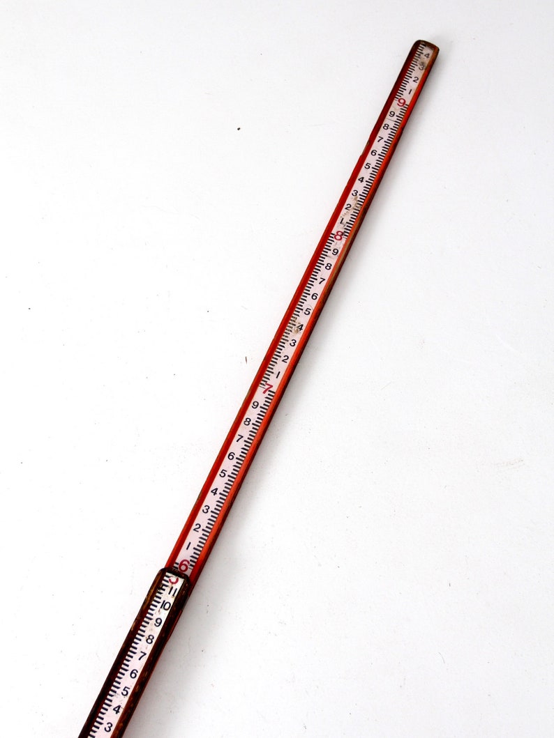 Vintage Surveyors Staff Measuring Rod Ruler | Etsy