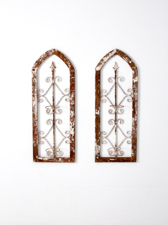 Outdoor Wrought Iron Wall Panels