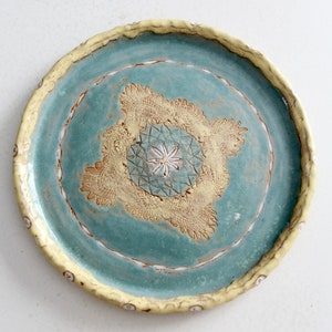 Vintage Studio Pottery Plate - Etsy