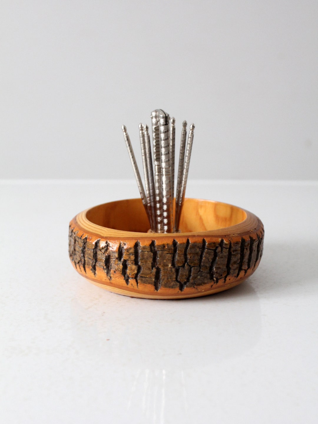 Mid-century Nut-cracker Bowl Set - Etsy