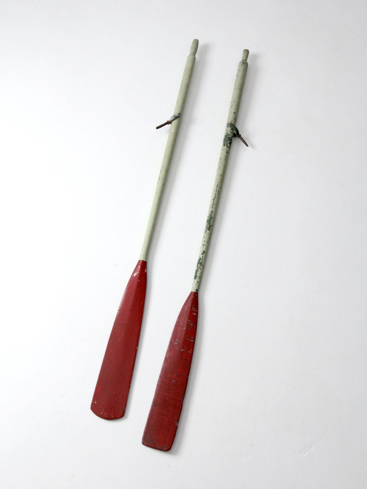 Asian Antique Oar Rowing