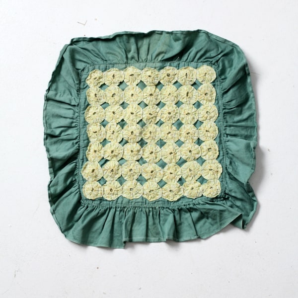 Yo Yo Pillow - Etsy