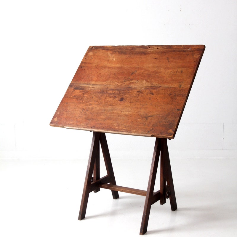Antique Drafting Table - Etsy