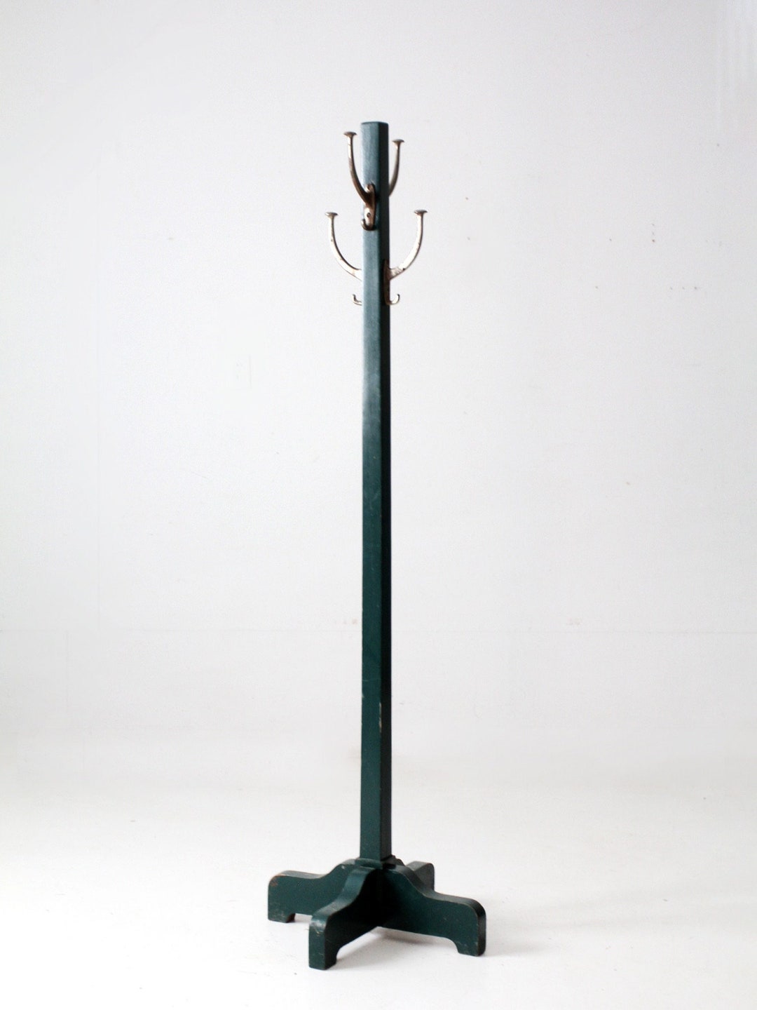 Vintage Wooden Coat Rack, Hall Stand - Etsy