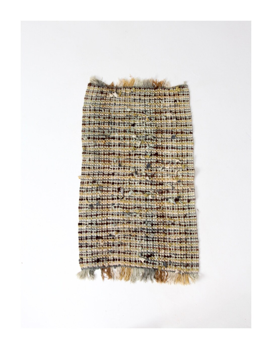 Vintage Rag Rug Accent Rug - Etsy