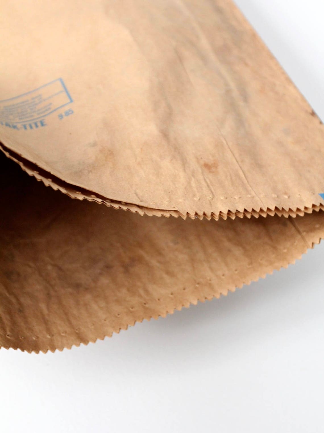 Vintage ASI Paper Feed Bag Blue Paper Farm Sacks Rustic | Etsy