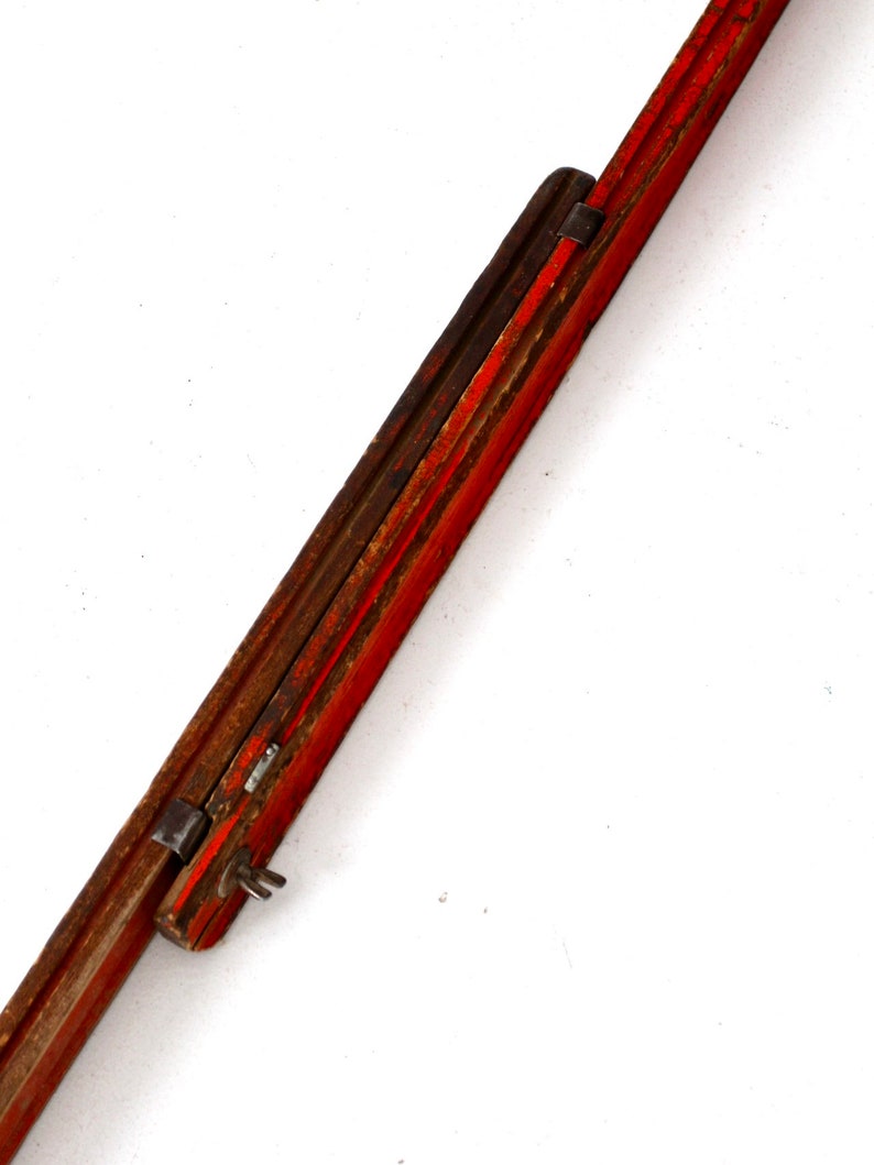 Vintage Surveyors Staff Measuring Rod Ruler | Etsy