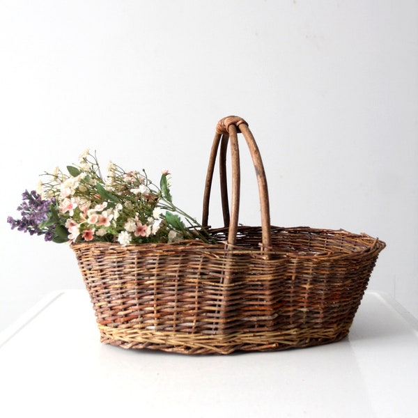 Vintage Basket - Etsy