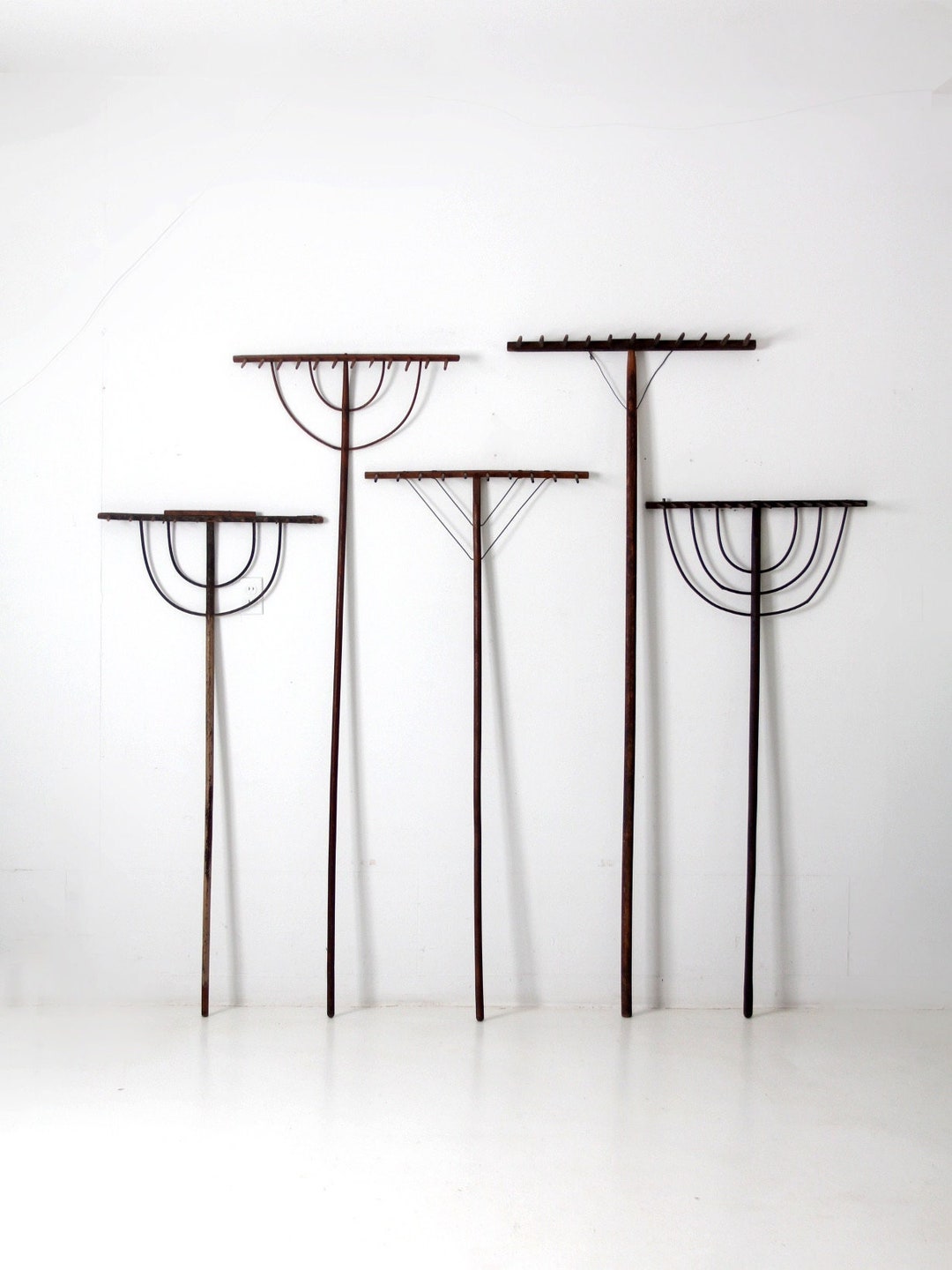 Antique Primitive Hay Rakes Collection, Farm Tools - Etsy