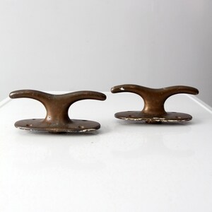 Vintage Brass Boat Cleats, Nautical Hardware - Etsy