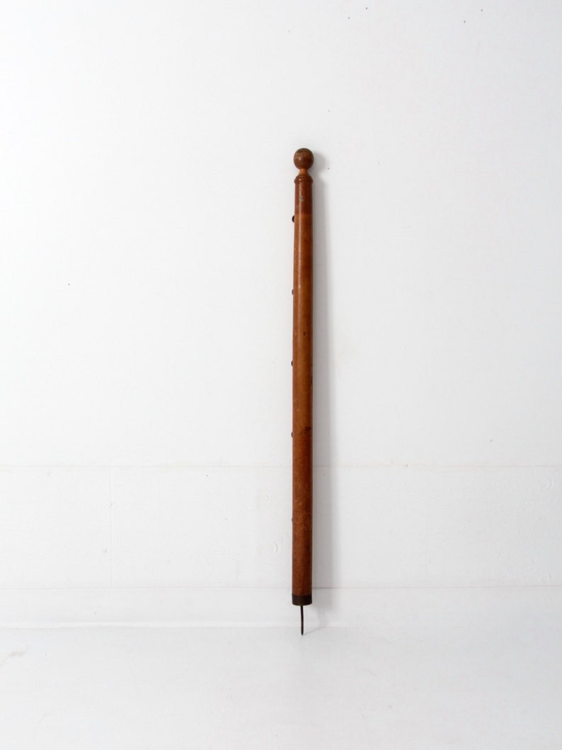 Antique Flag Pole Wood Banner Post Flag Stake Pole - Etsy
