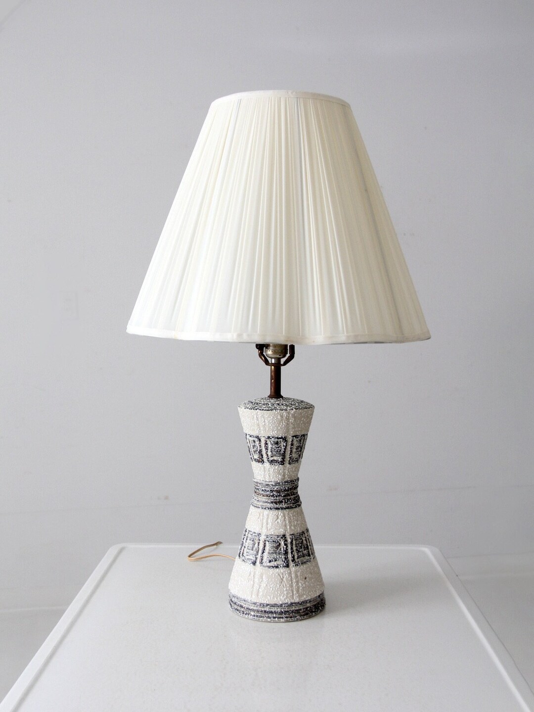 Mcm Ceramic Table Lamp - Etsy
