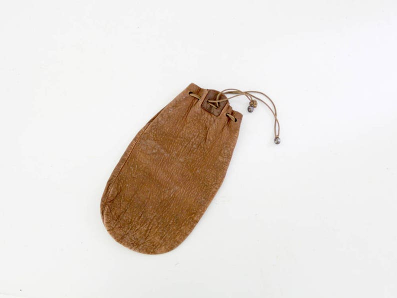 Antique Leather Pouch Marble Bag Money Bag Coin Purse | Etsy