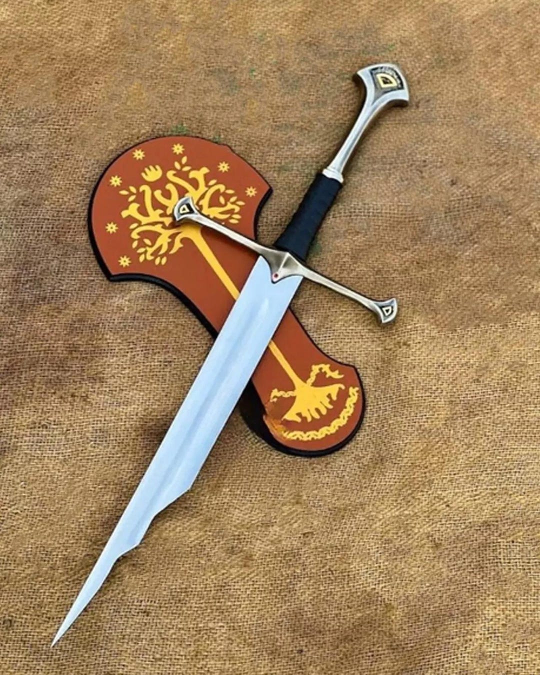 Réplica de la Espada Rota del Rey Reforjada, forjada a mano, ideal para ...