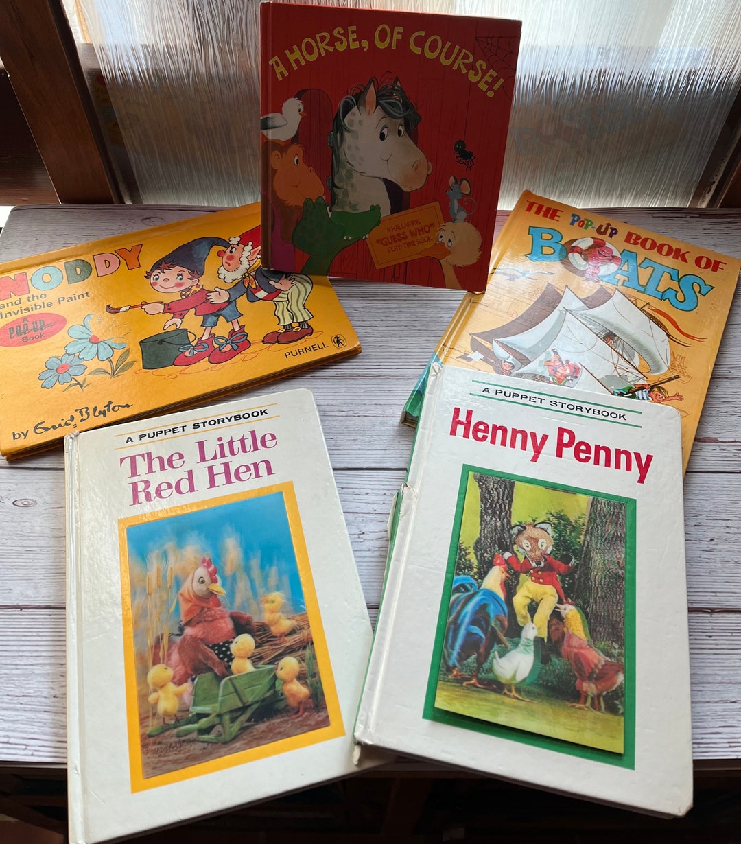 Vintage Rare Pop up and Activity Children’s Books, Henny Penny, the ...