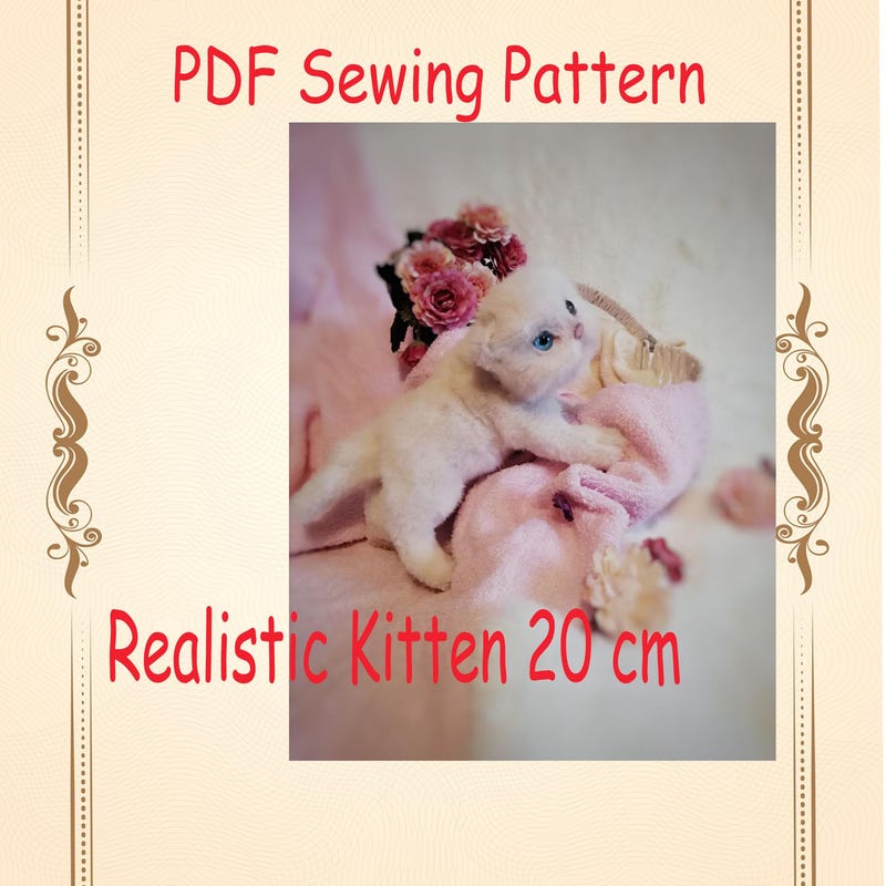 Realistic Lifelike Kitten - Etsy
