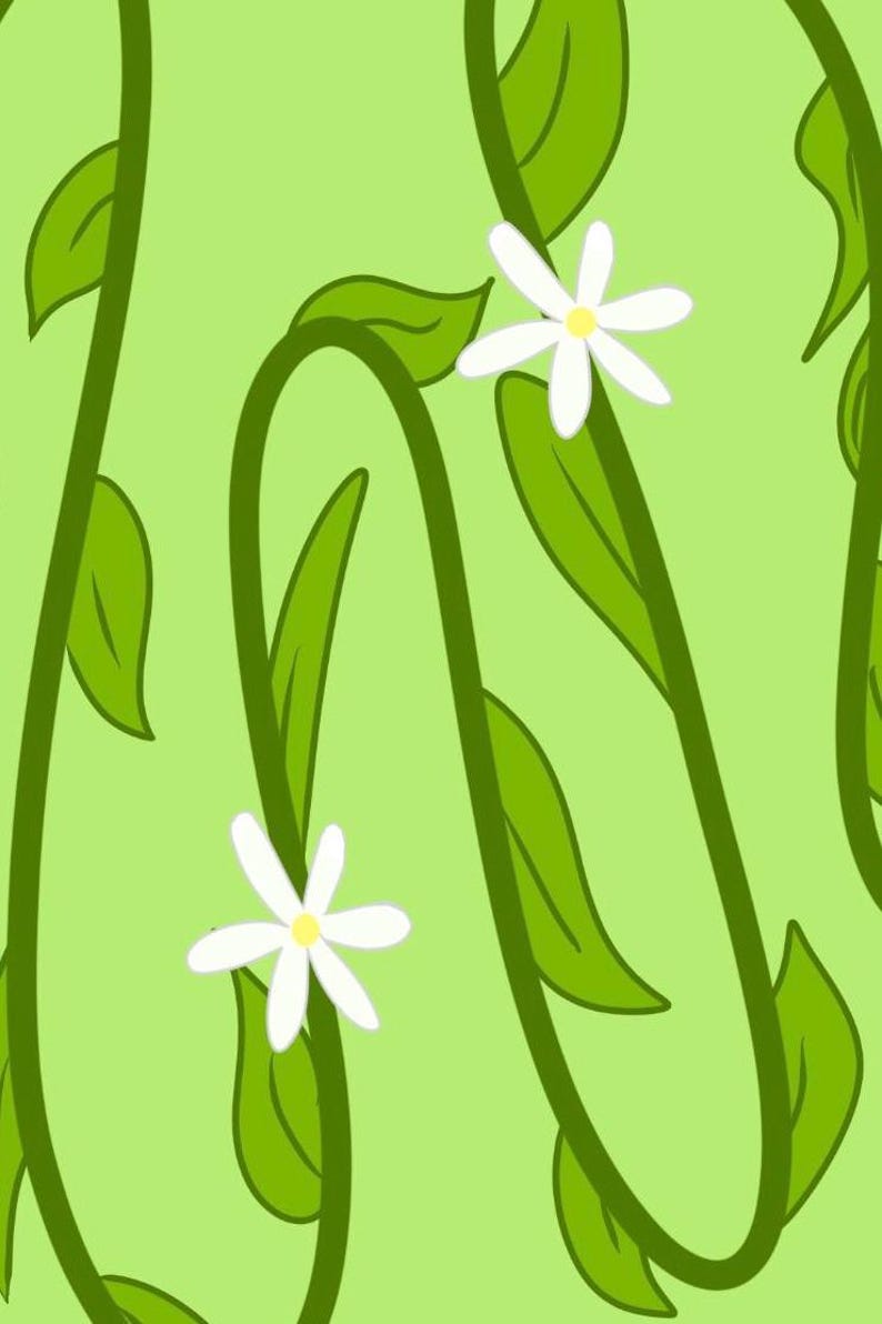 Green Nature Pattern - Etsy